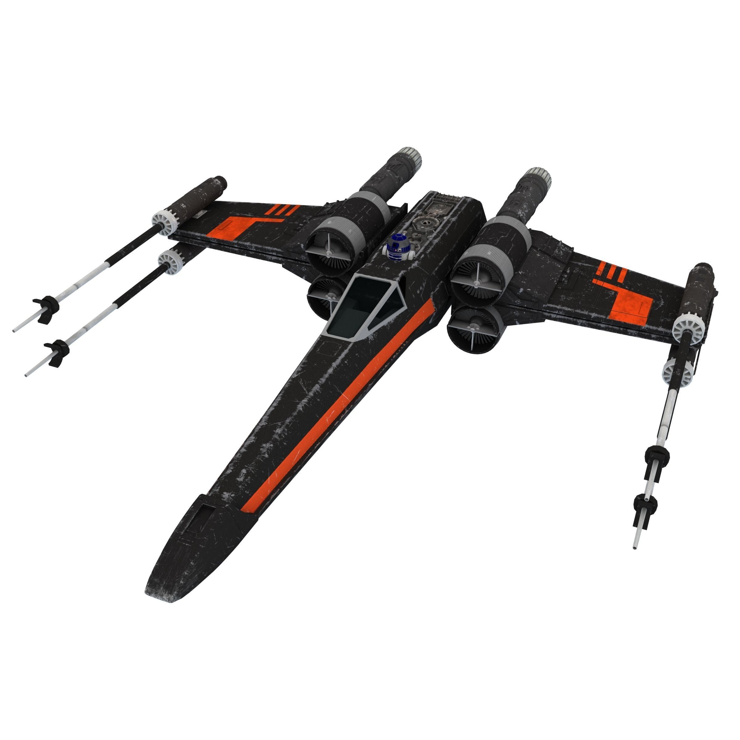 X-Wing Fighter 3D model | CGTrader