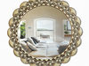 Vintage Scalloped Metal Work Mirror 3D model | CGTrader