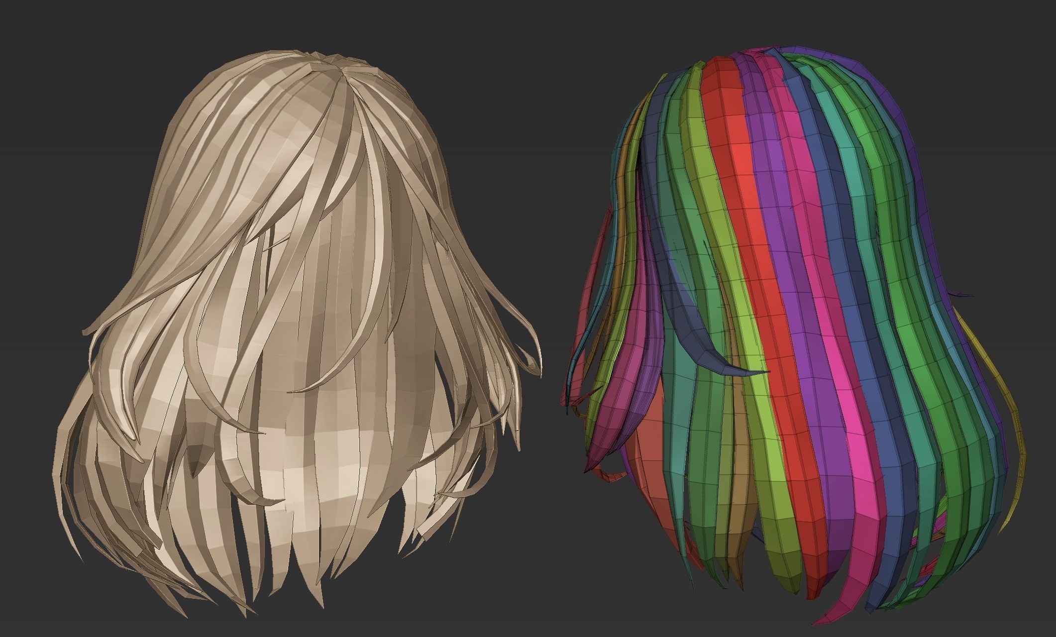 Hair 59 3D model | CGTrader