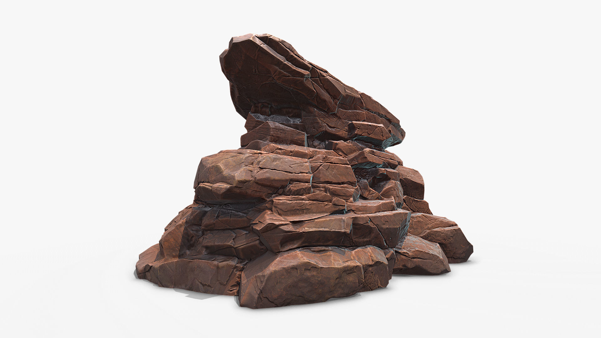 3D model Sharp Rock 3 two texture VR / AR / low-poly | CGTrader