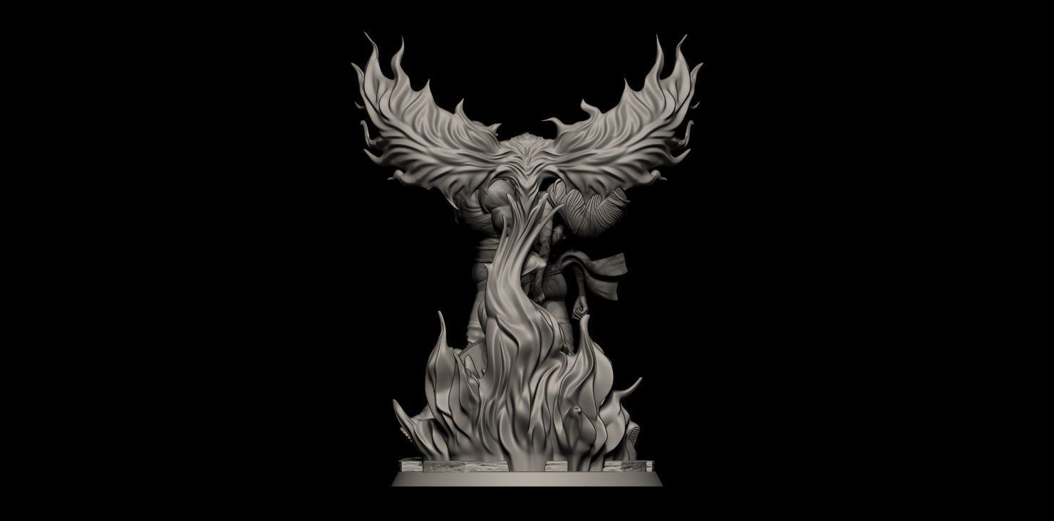 Fan Art - Wolverine and Jean - Phoenix Sacrifice - Statue 3D model 3D ...