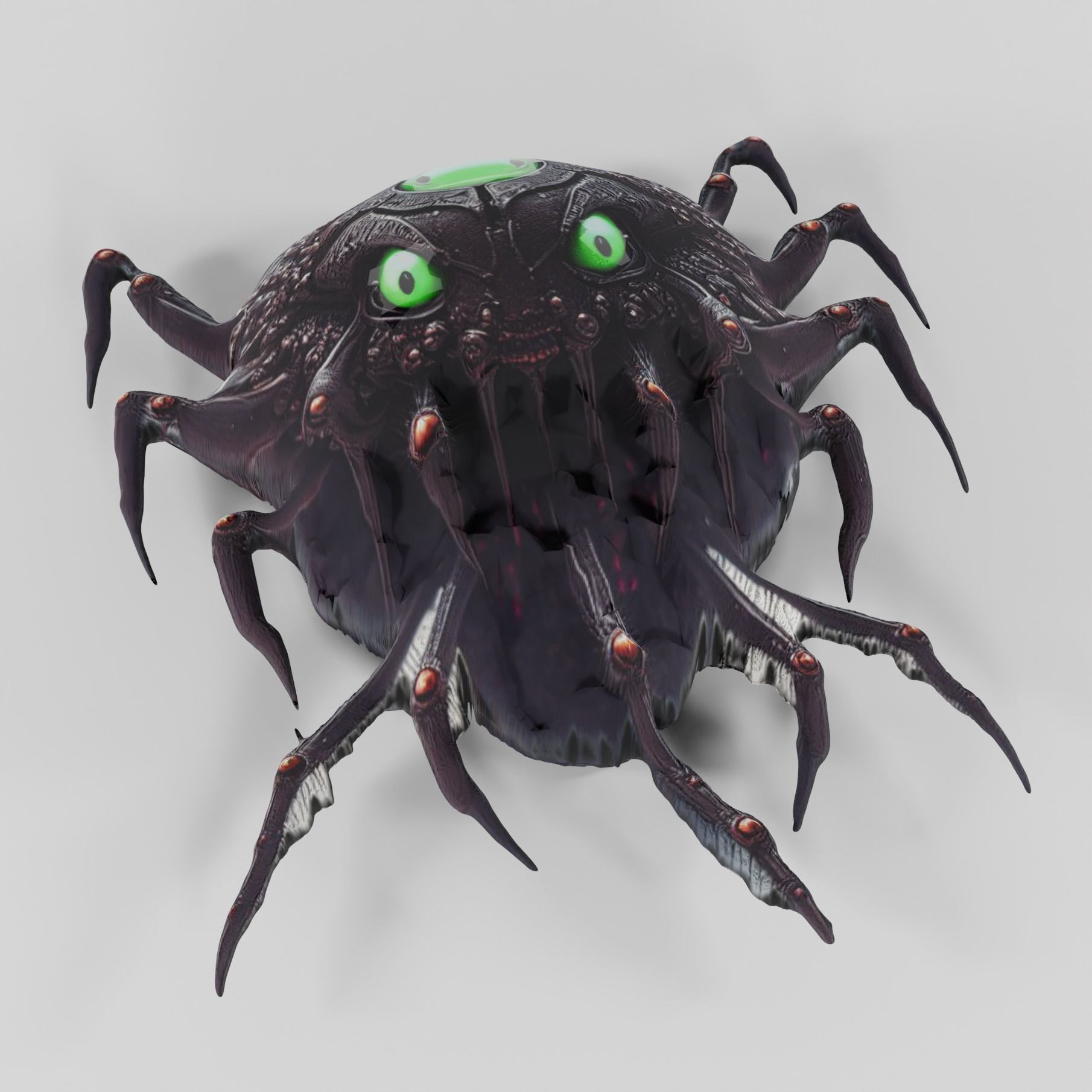 Spider legged fantastic monster 3D model | CGTrader