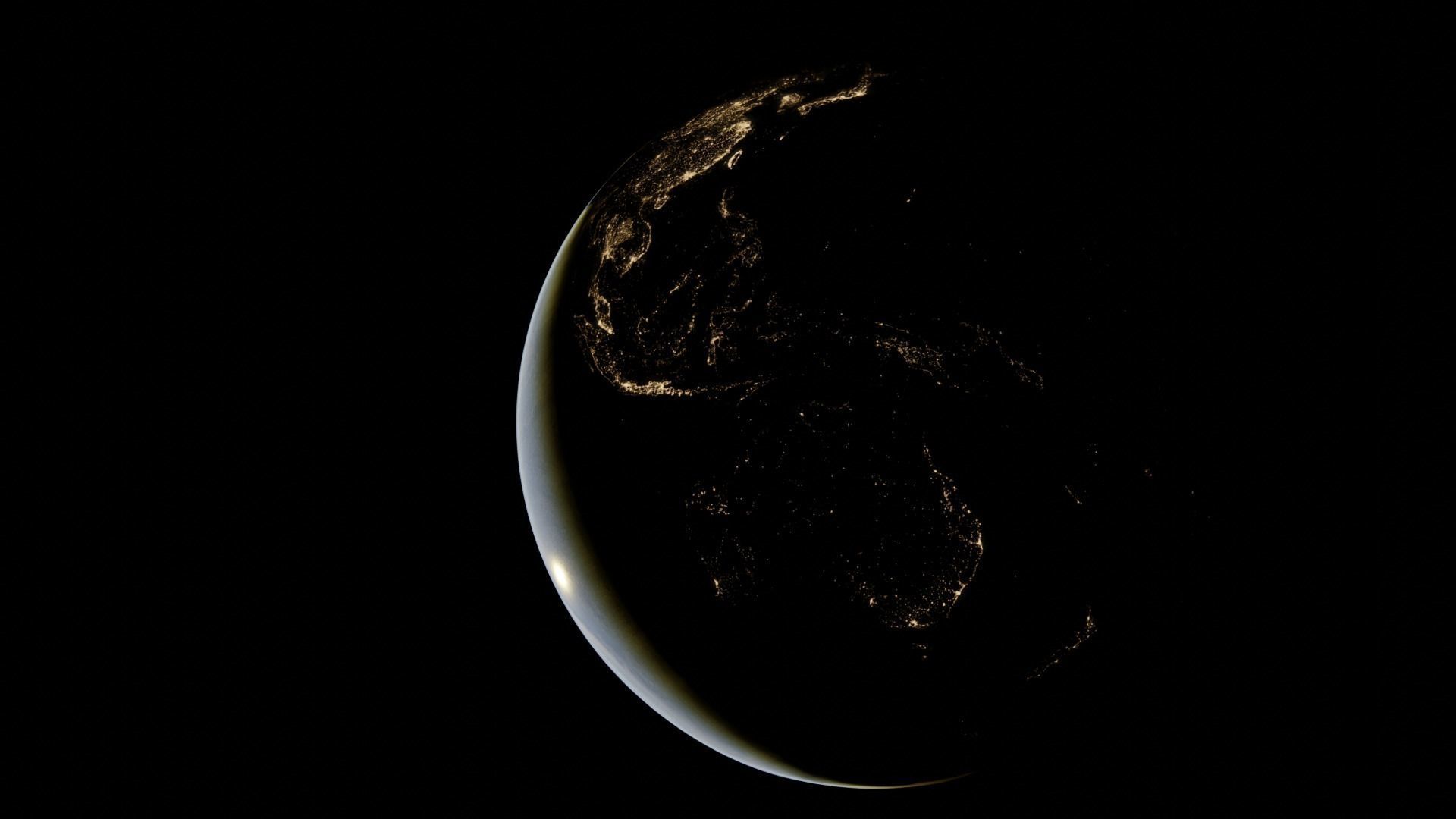 Earth 3D Model from space 3D model | CGTrader