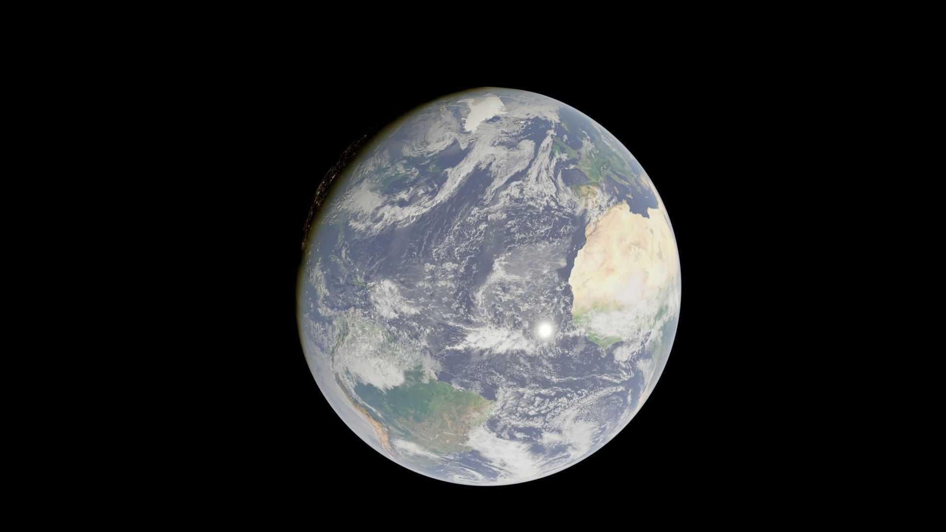 Earth 3D Model from space 3D model | CGTrader