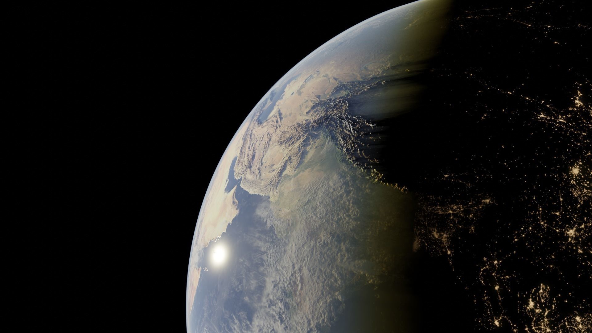 Earth 3D Model from space 3D model | CGTrader
