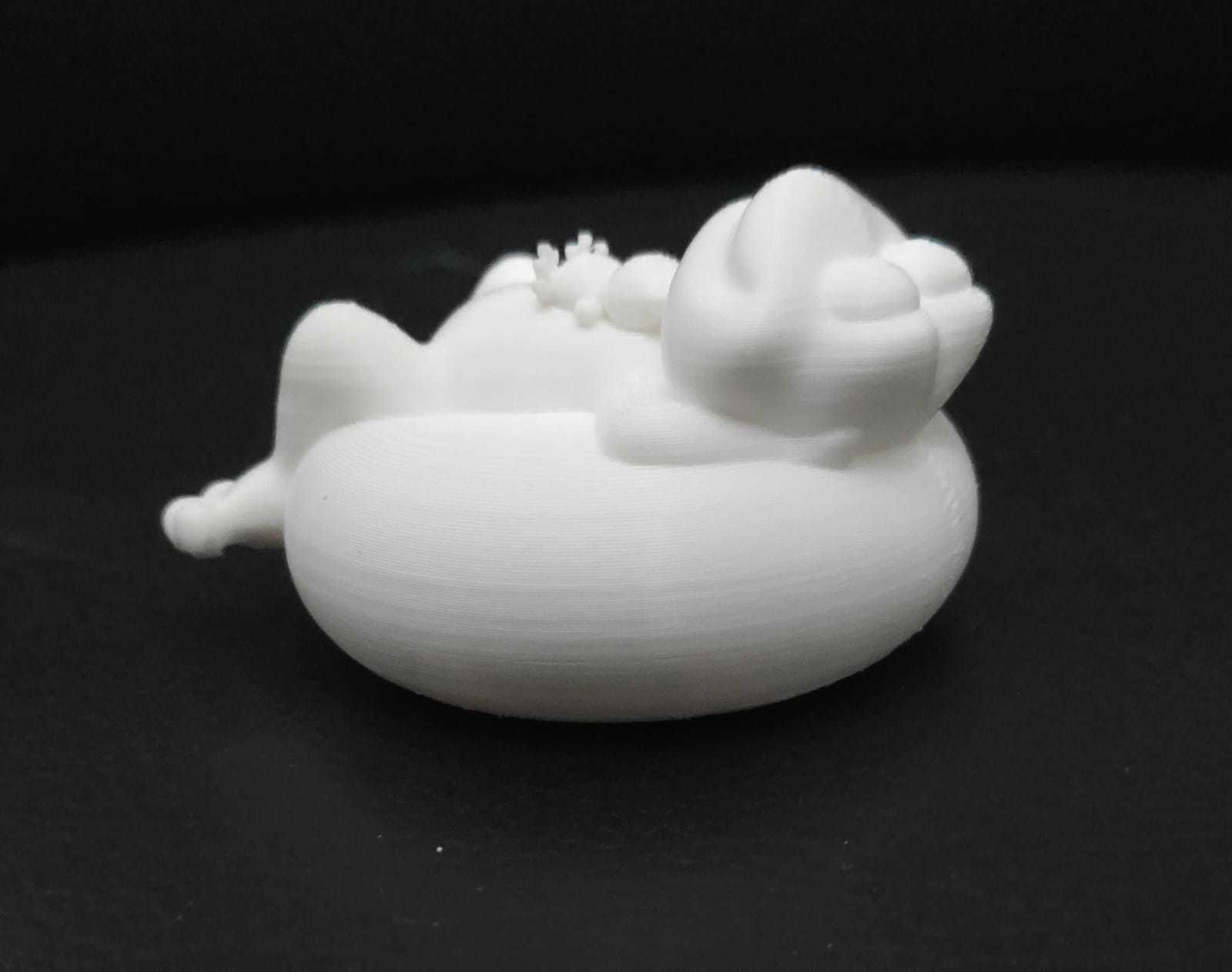 Floating Frog 3D model 3D printable | CGTrader