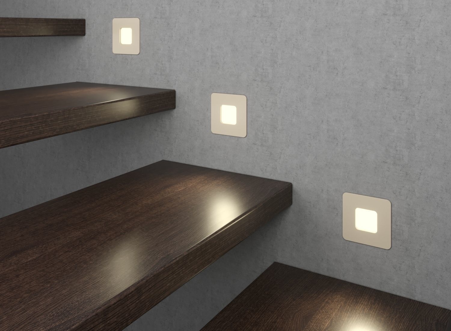 IT-725 Integrator Square Step Light LED Indoor Lighting free 3D model ...