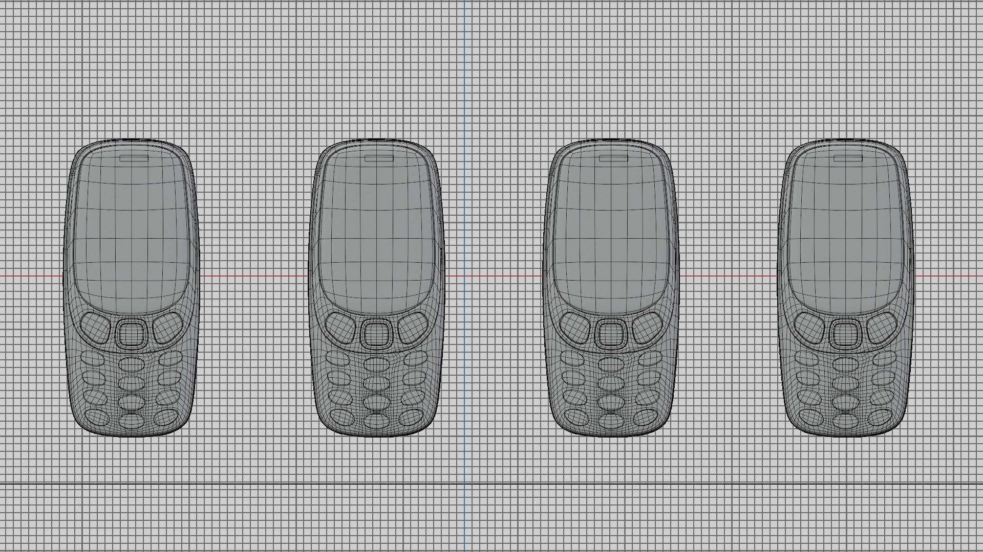 Nokia 3310 3G Classical Featured Phone 3D model | CGTrader