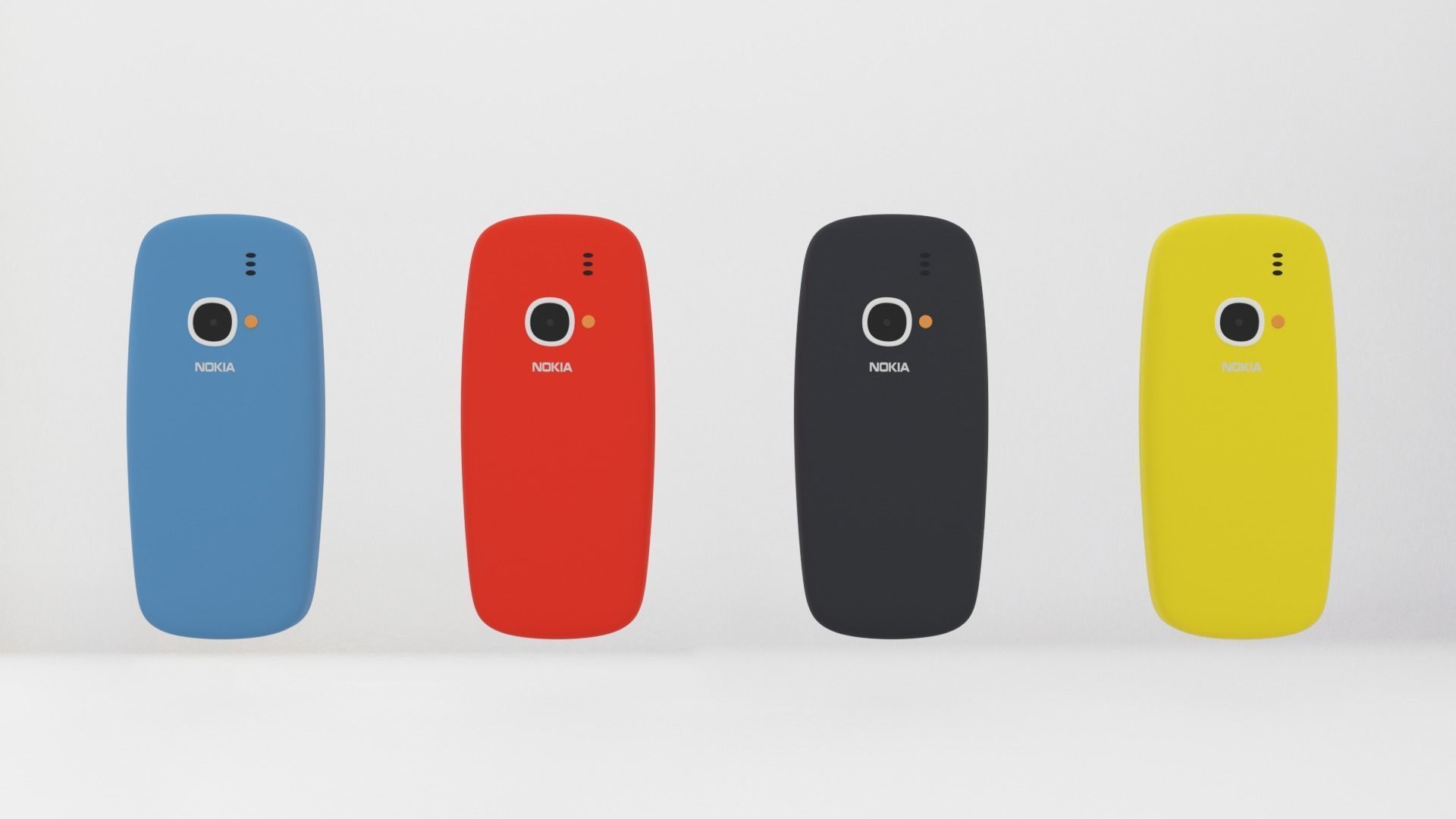 Nokia 3310 3G Classical Featured Phone 3D model | CGTrader