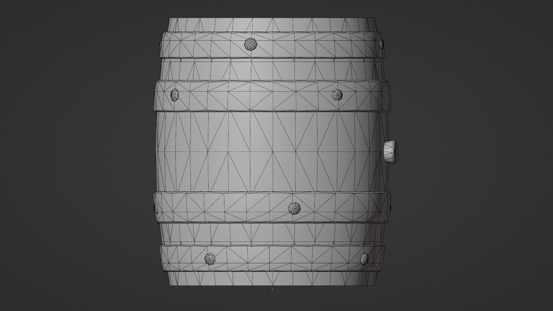 3D model GameReady Wooden Barrel VR / AR / low-poly | CGTrader