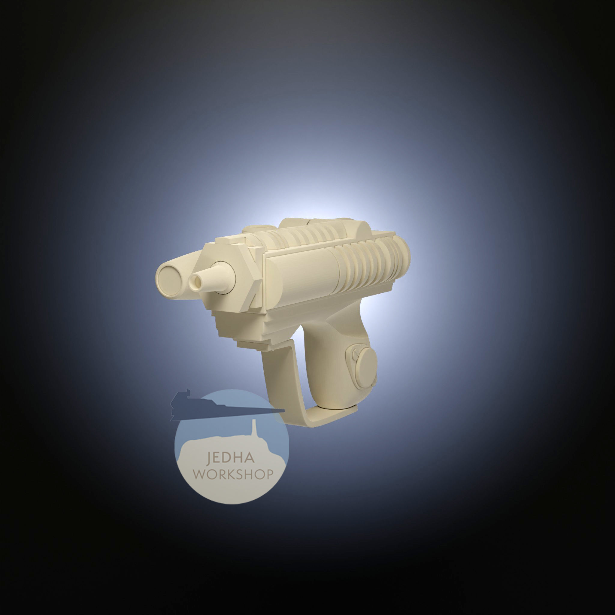 Biker Scout Blaster Pistol EC 17 3D Print STL Files Star Wars 3D model ...