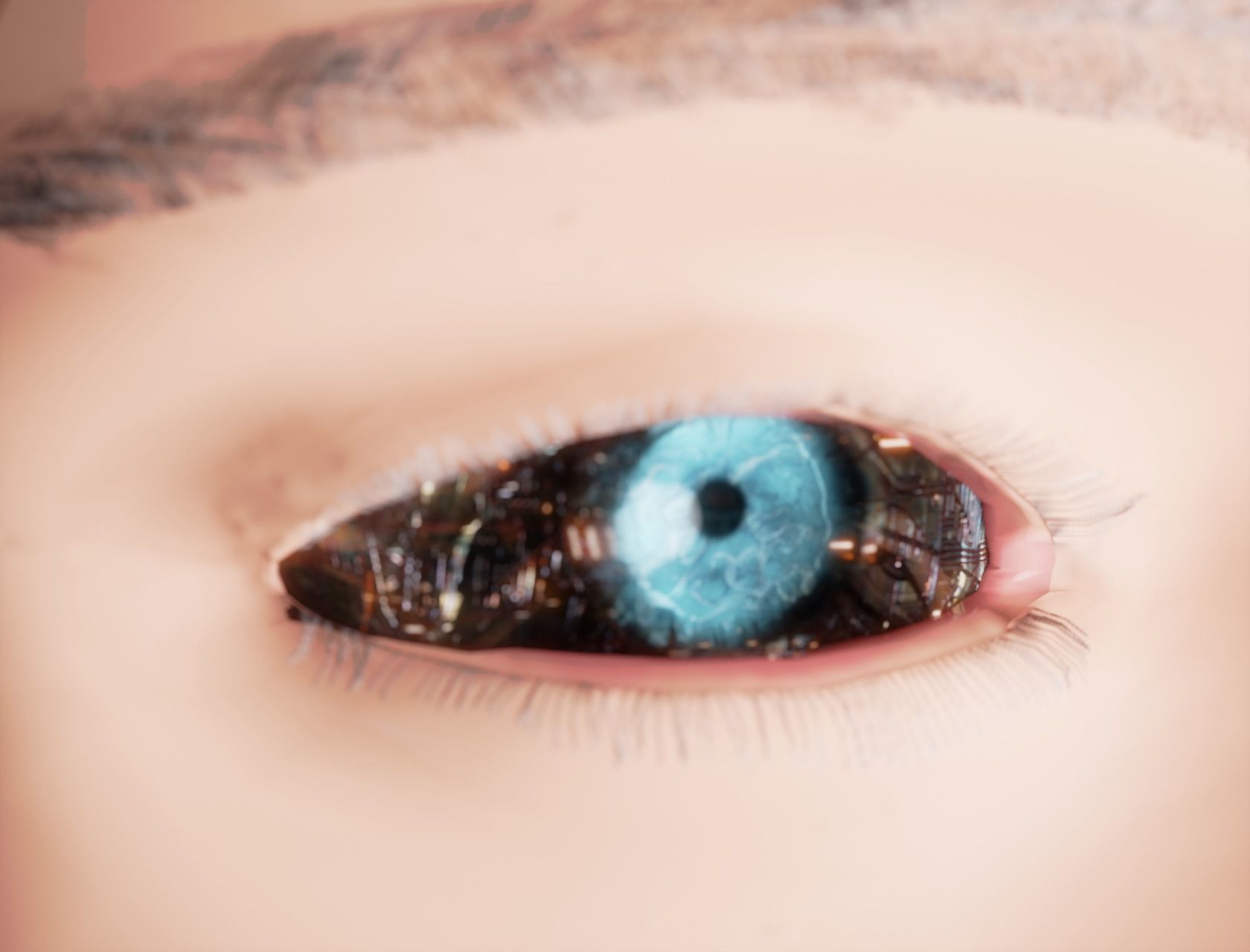 3D model Character Eye VR / AR / low-poly | CGTrader