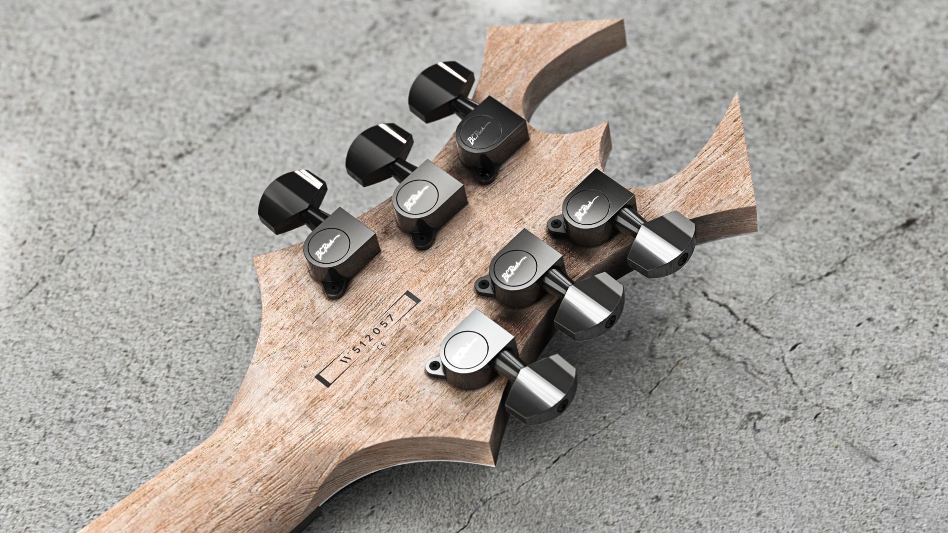 Mick Thomson Warlock Series Guitar 3D model | CGTrader