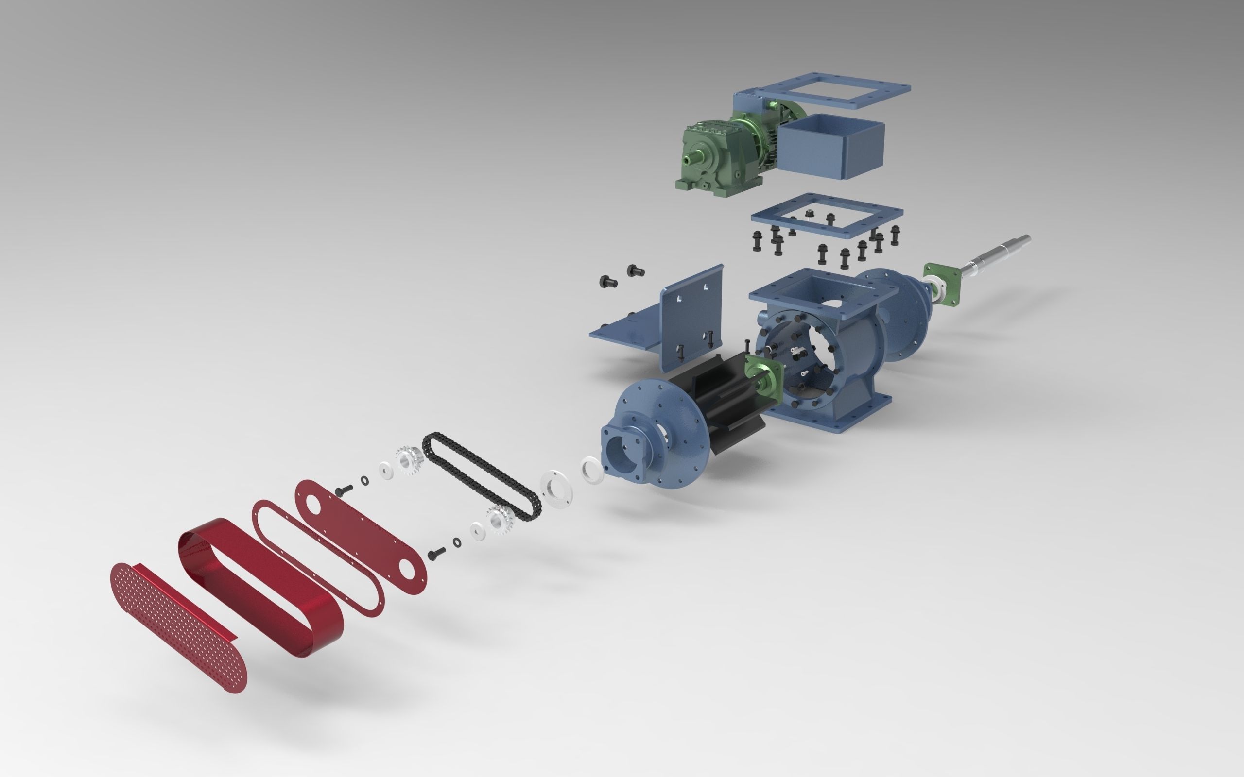 3D model Rotary valve VR / AR / low-poly | CGTrader