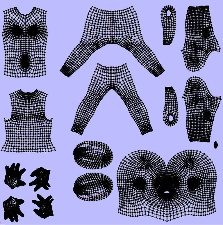 Base women body free 3D model | CGTrader