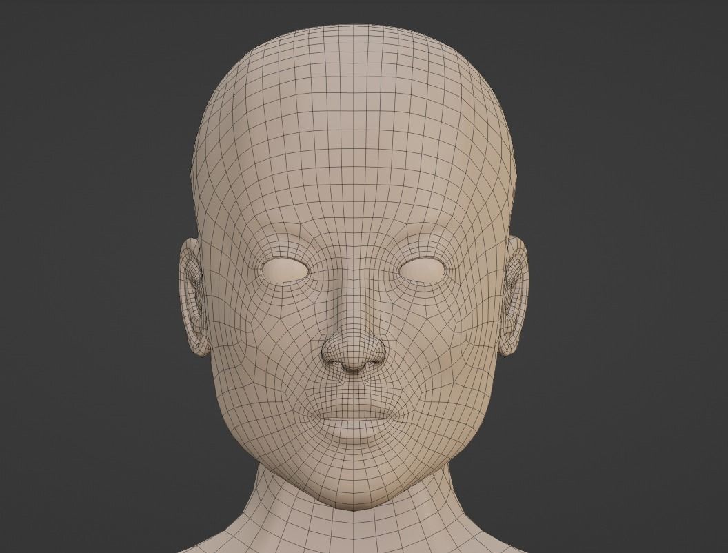 Base women body free 3D model | CGTrader