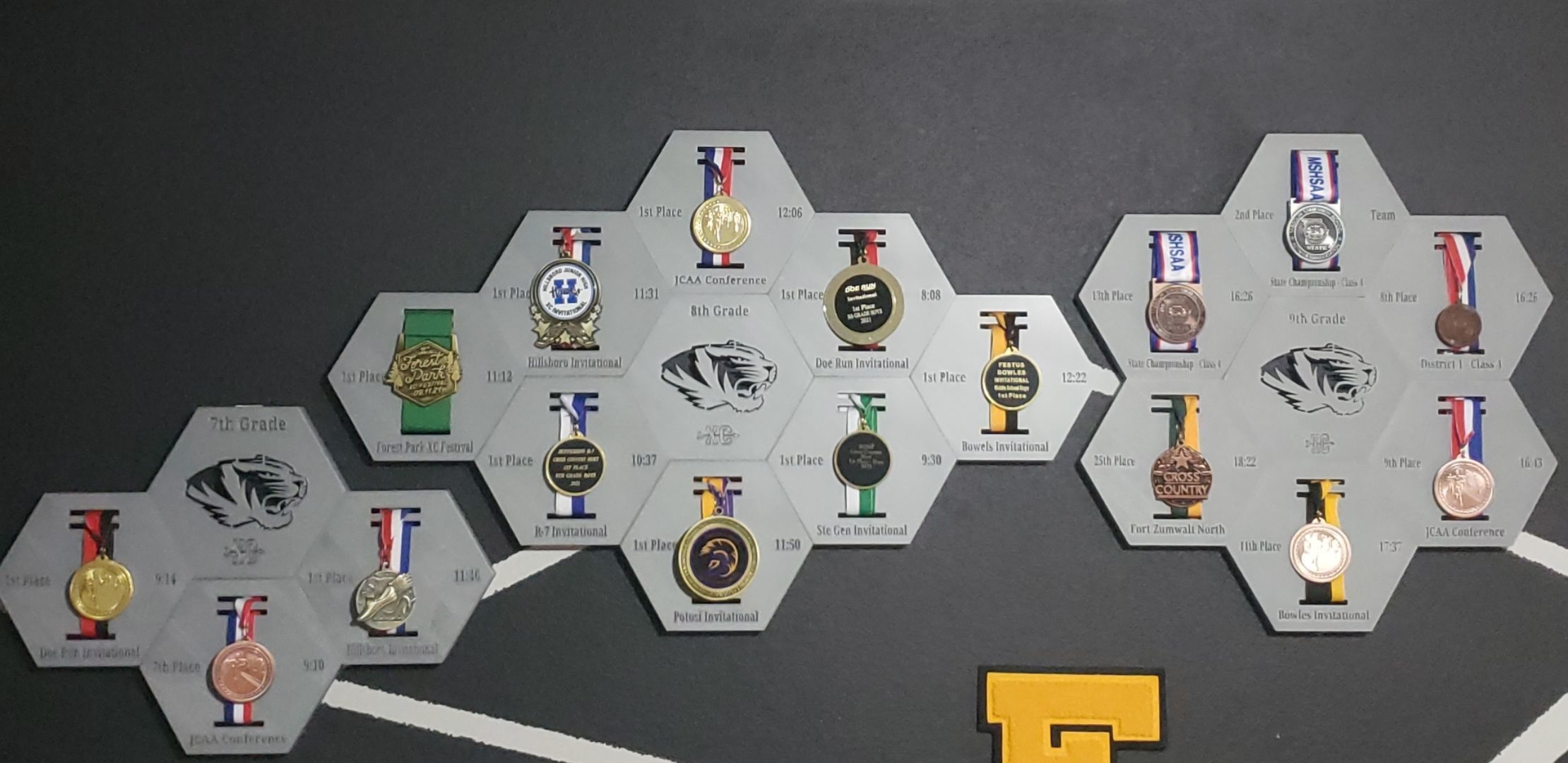 Medal Display 3D model 3D printable | CGTrader