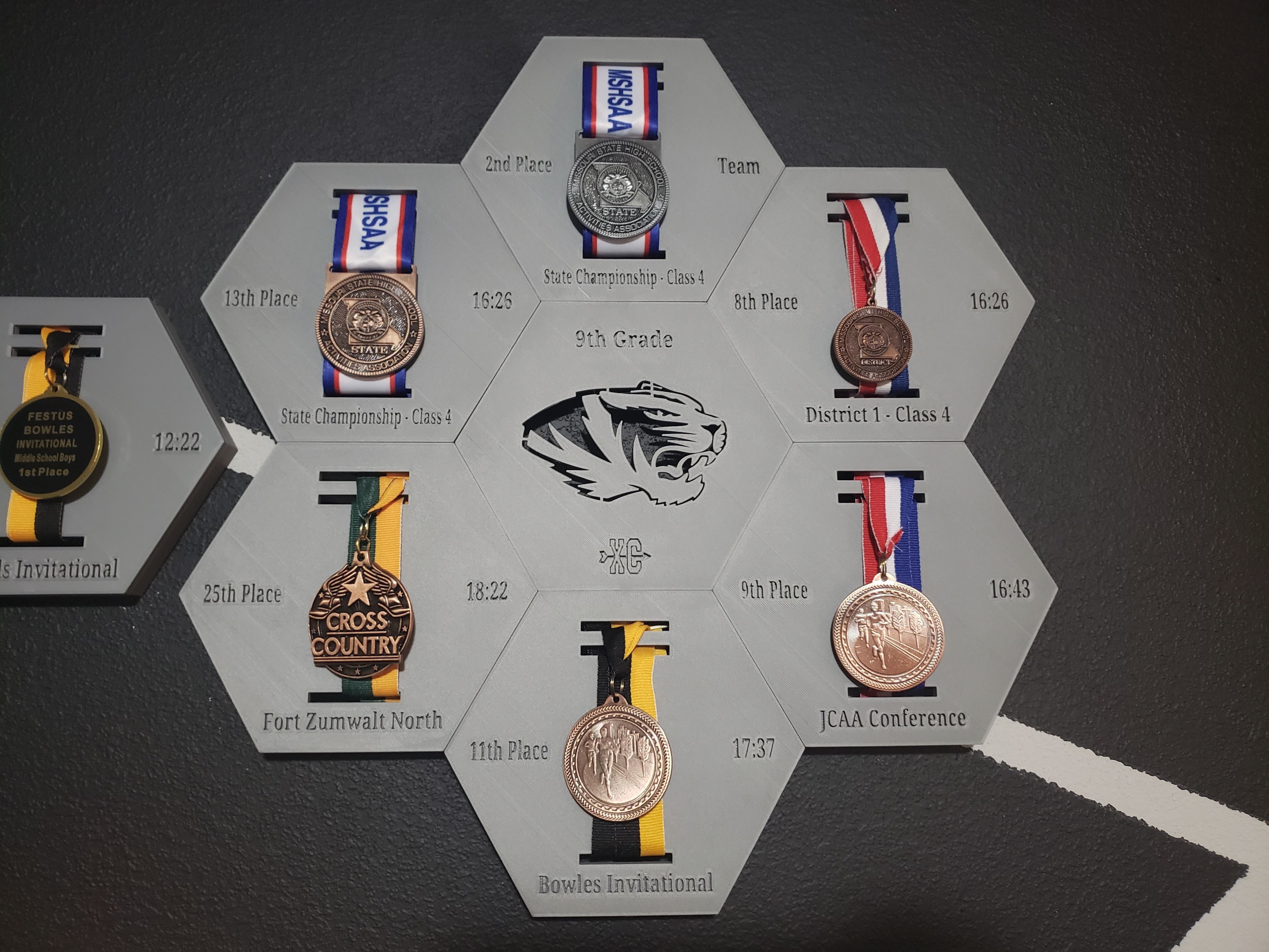 Medal Display 3D model 3D printable | CGTrader