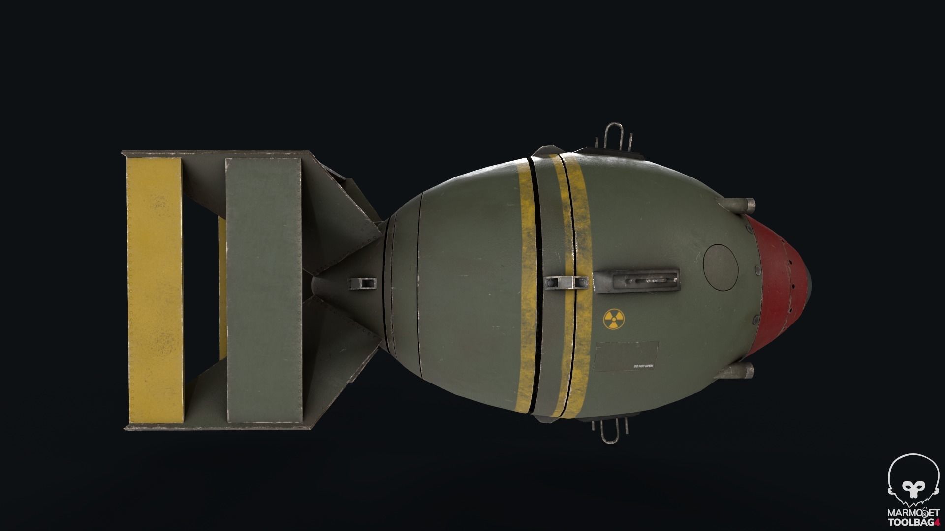 3D model Low Poly Nuke Bomb VR / AR / low-poly | CGTrader