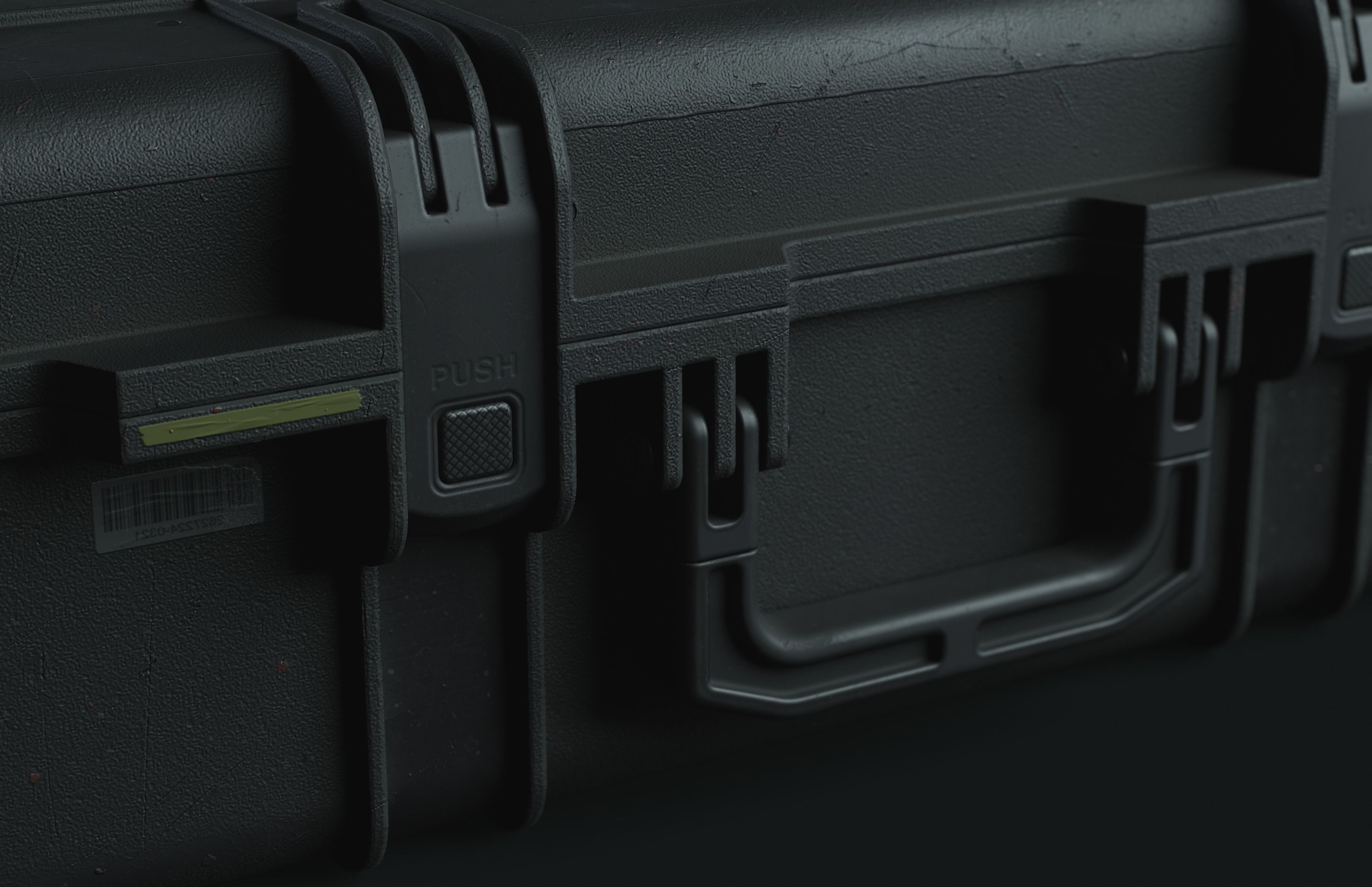 3D model weapon case large plastic pelican VR / AR / low-poly | CGTrader