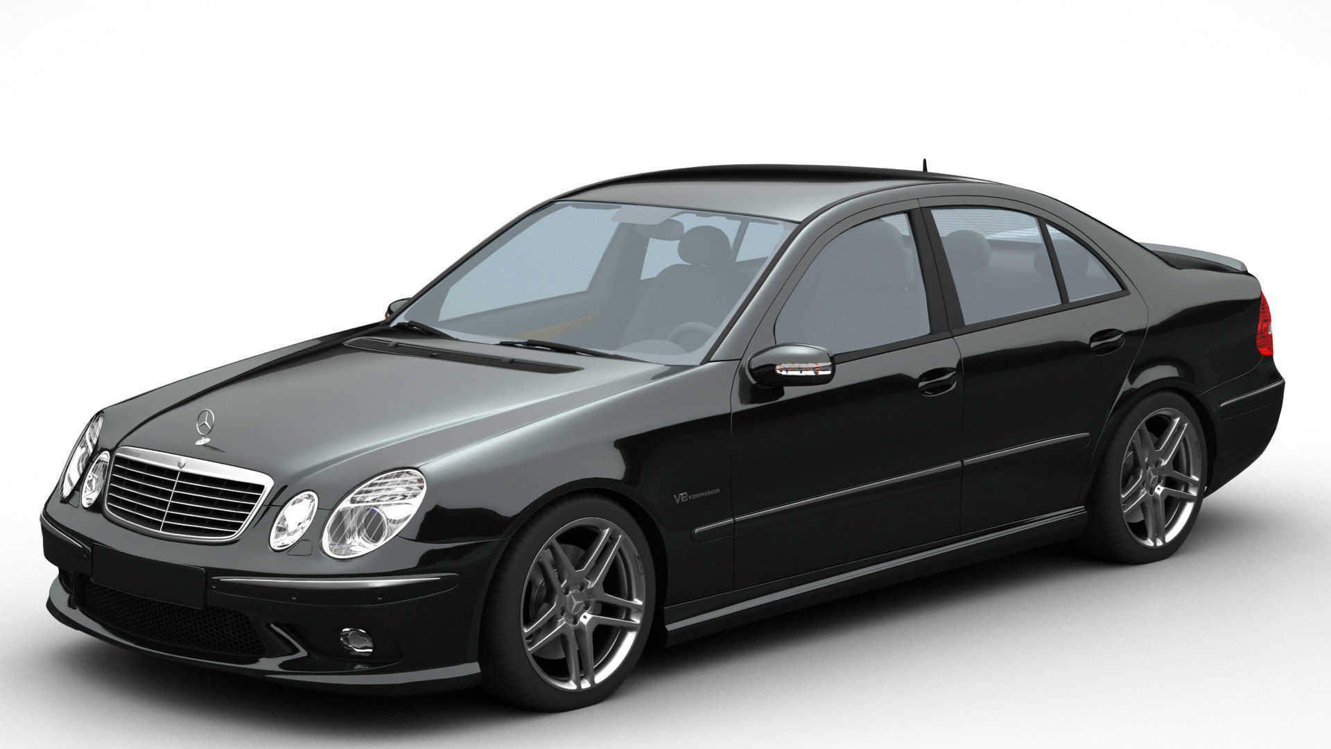 Mercedes Benz E 55 AMG W211 3D model | CGTrader