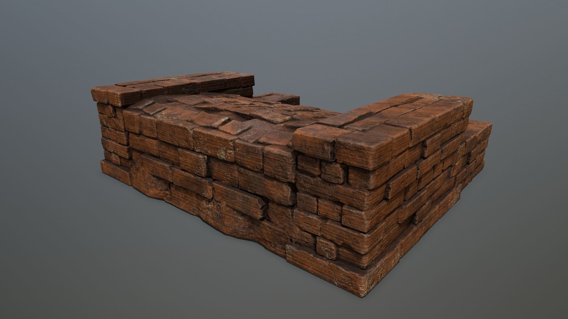 3D model Ruin Stairs VR / AR / low-poly | CGTrader
