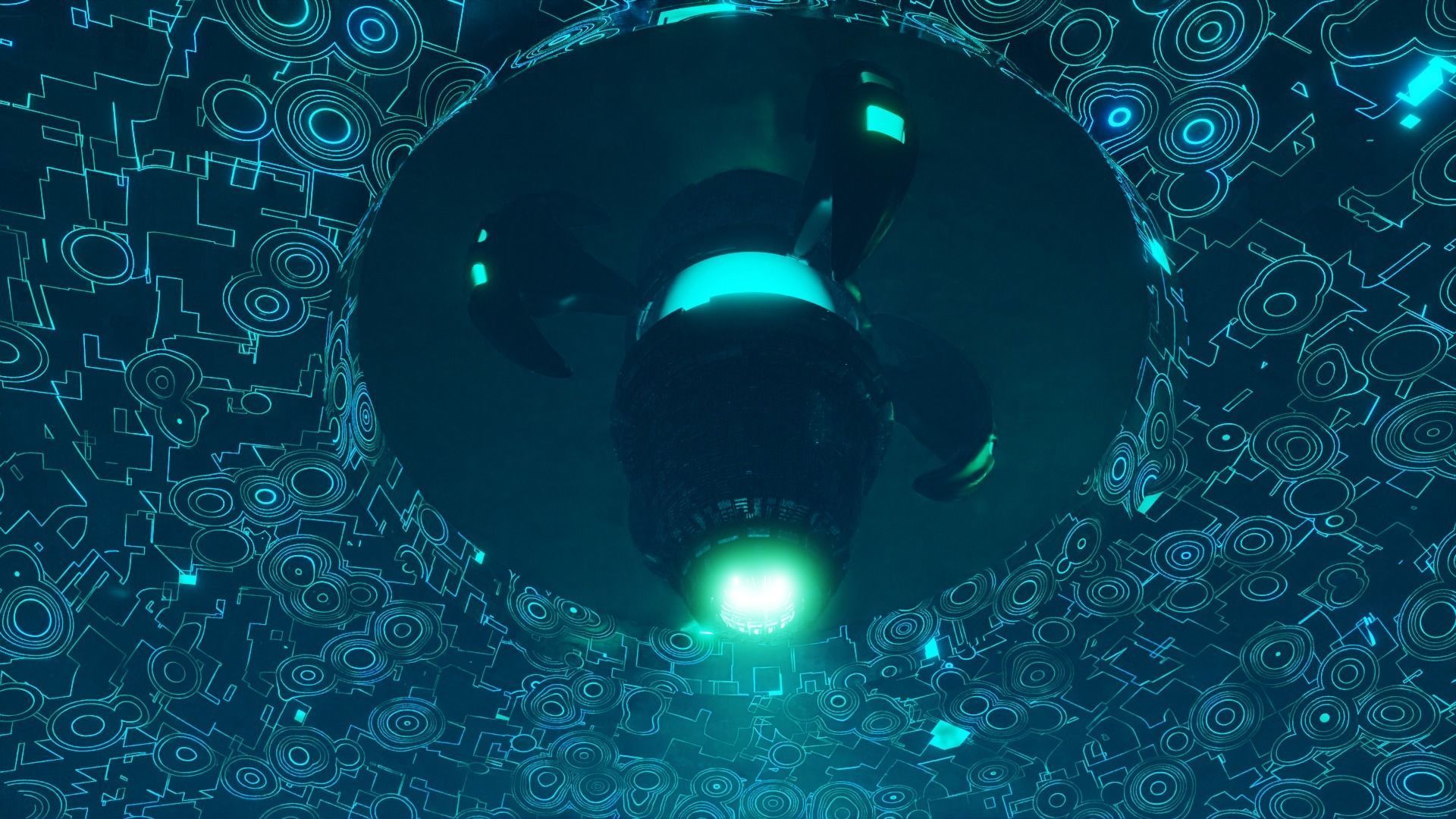 UFO 6 Underwater spaceship - Ovni - Flying Saucer 3D model | CGTrader