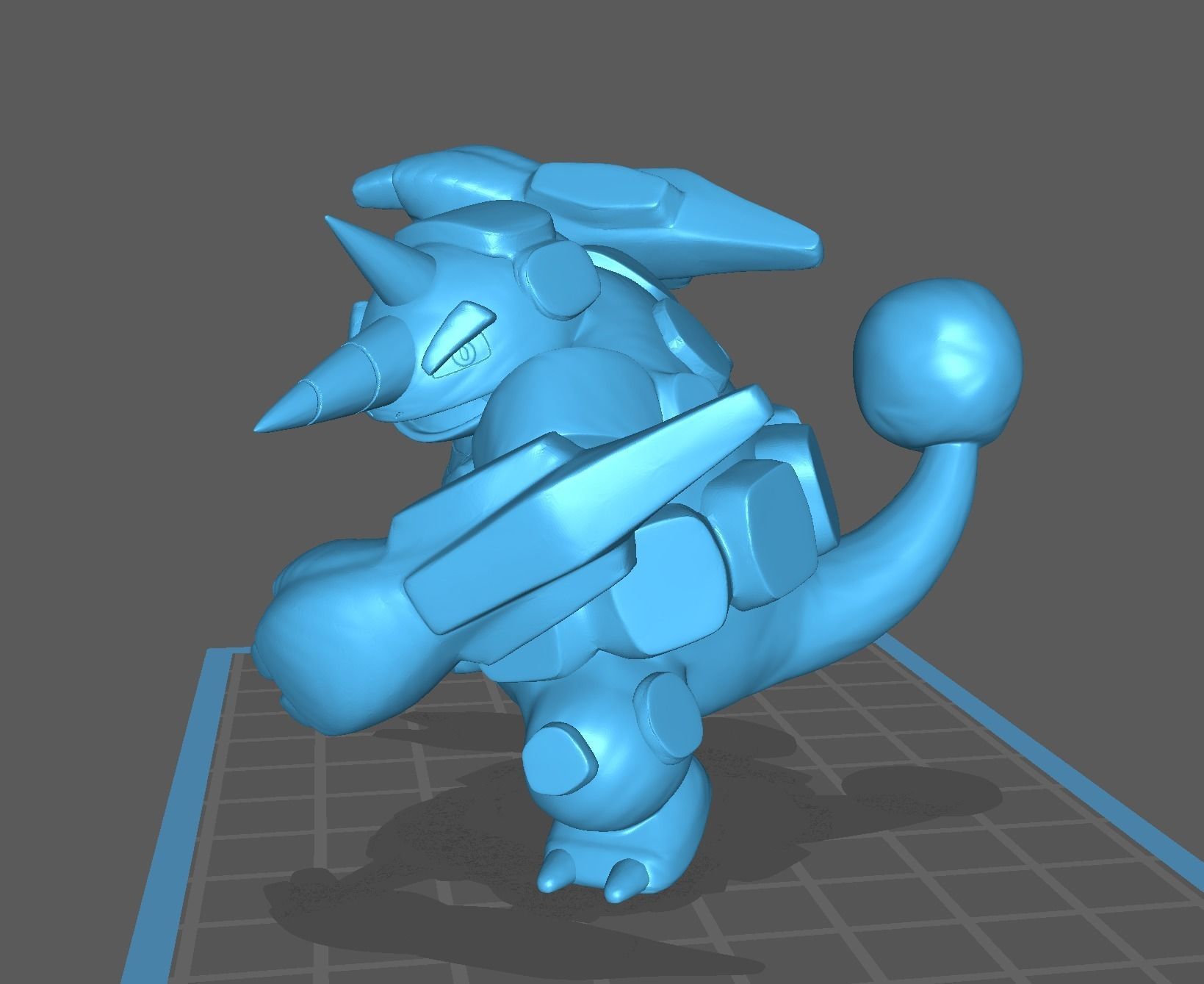 Rhyperior pokemon 3D print model 3D model 3D printable | CGTrader