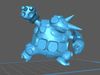 Rhyhorn Rhydon and Rhyperior 3D print model 3D model 3D printable ...
