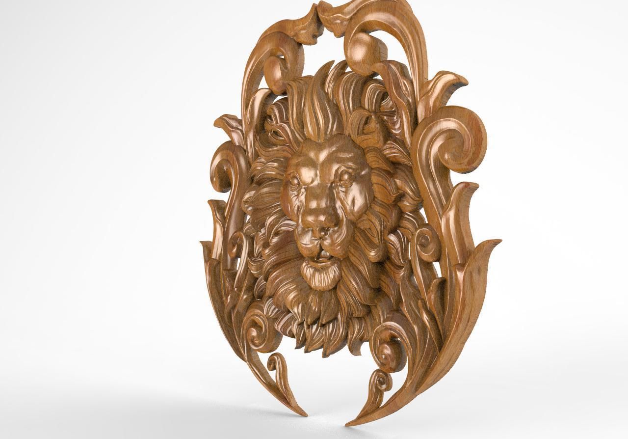 Lion CNC 23 1 3D model 3D printable | CGTrader