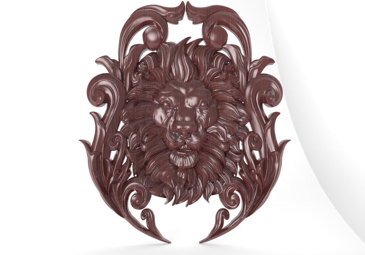 Lion CNC 23 1 3D model 3D printable | CGTrader