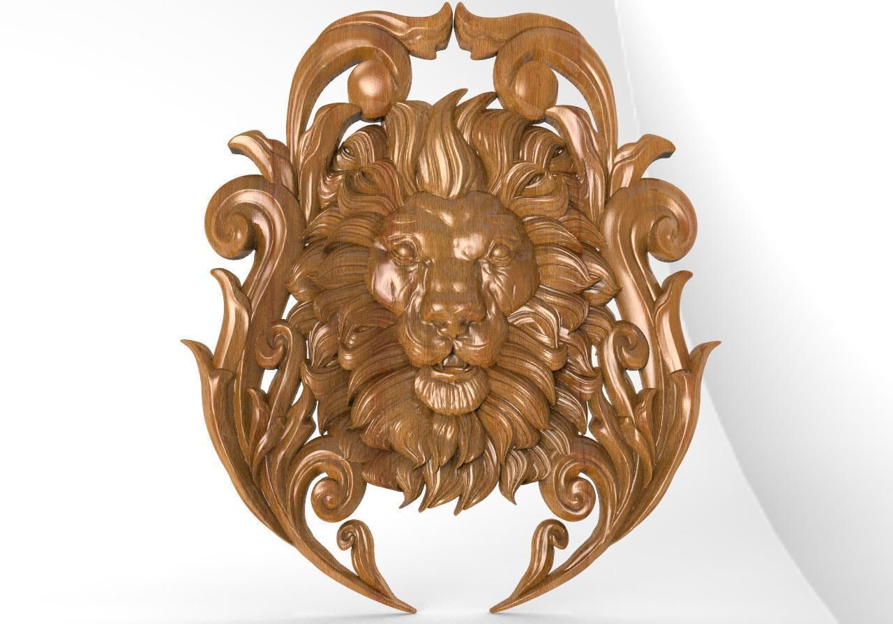 Lion CNC 23 1 3D model 3D printable | CGTrader