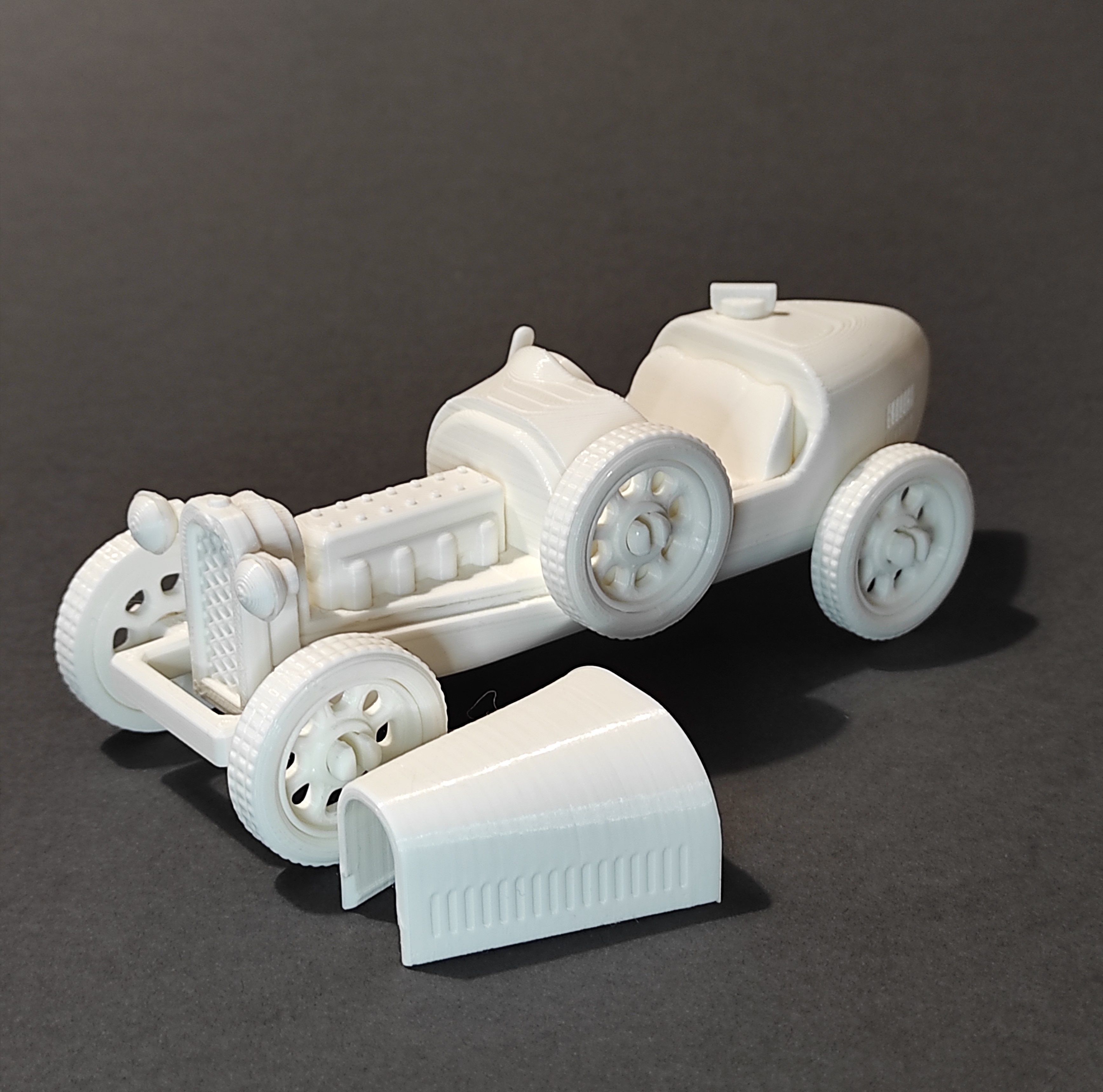 Bugatti Type 35 toy car for 3d printing 3D model 3D printable | CGTrader