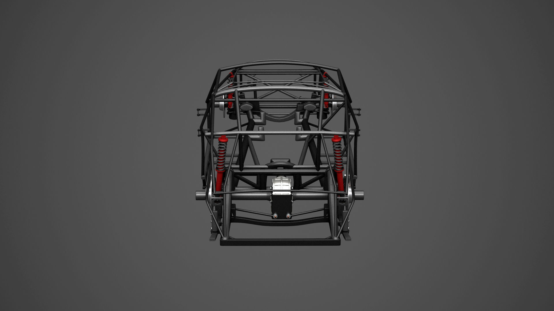 3D model Chassis Frame - Ferrari 250 GTO VR / AR / low-poly | CGTrader