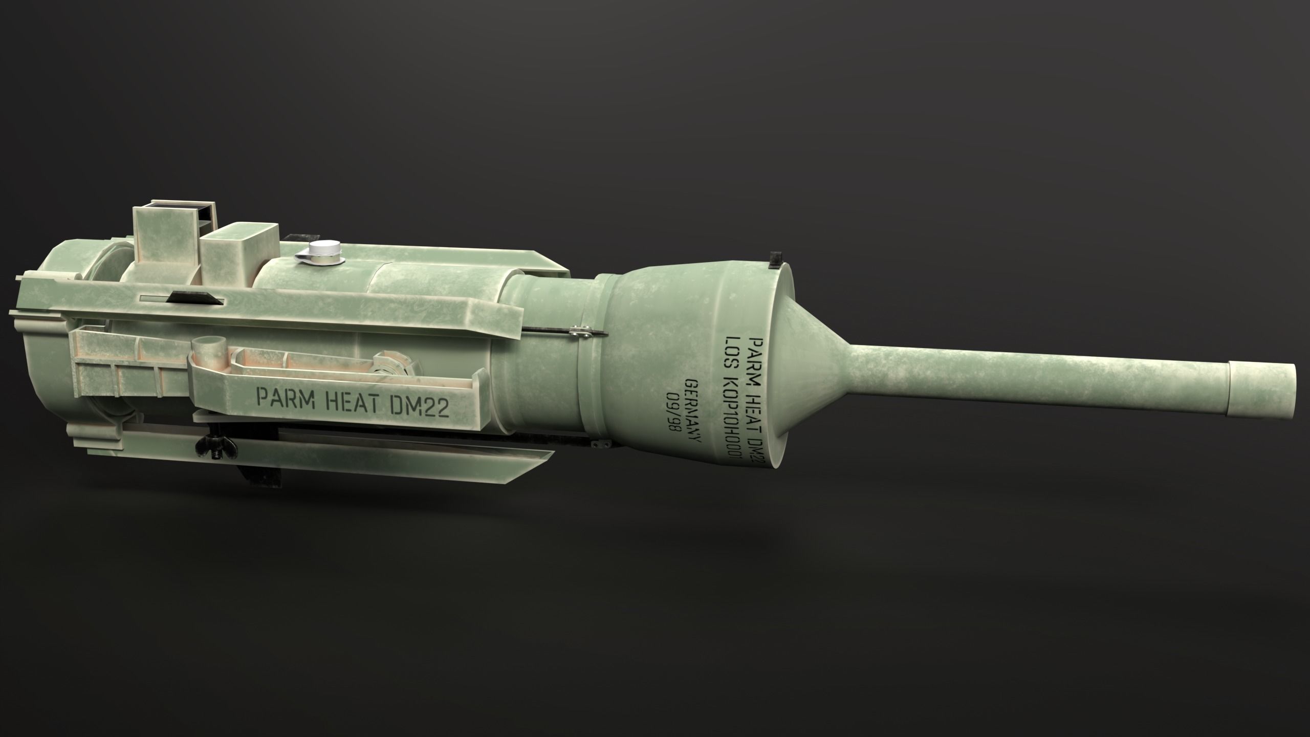 3D model PARM-2 VR / AR / low-poly | CGTrader