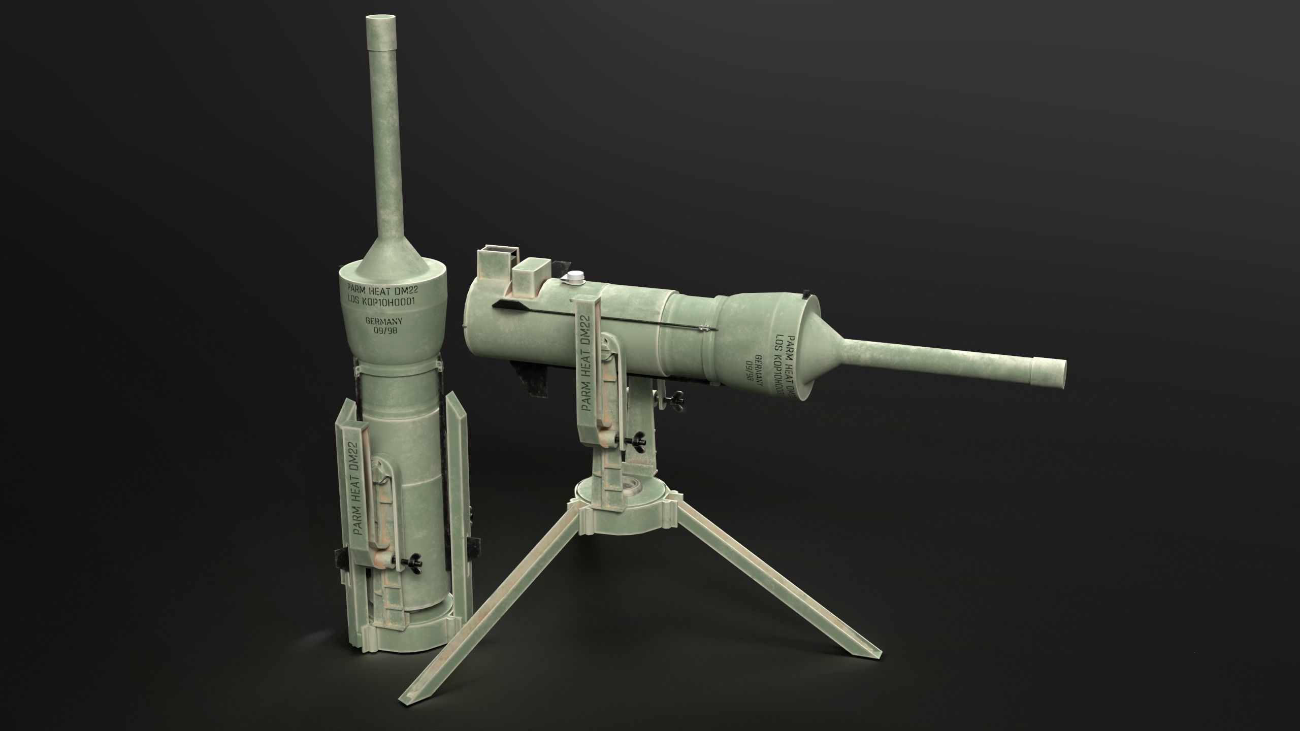 3D model PARM-2 VR / AR / low-poly | CGTrader