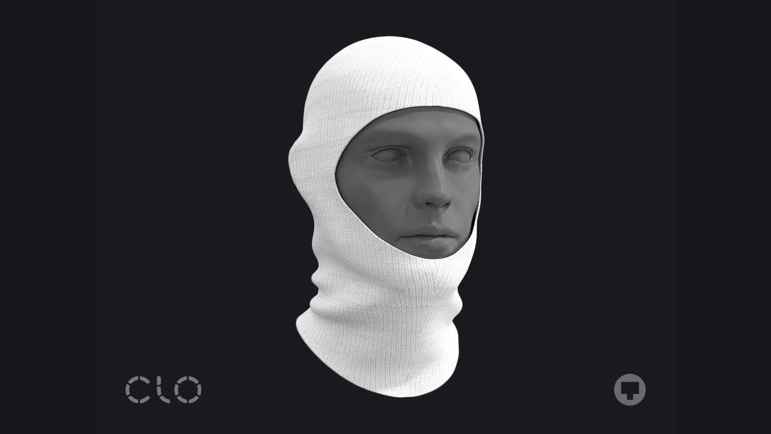 BASIC OPENFACE SKI MASK mv2 highpoly 3D model | CGTrader