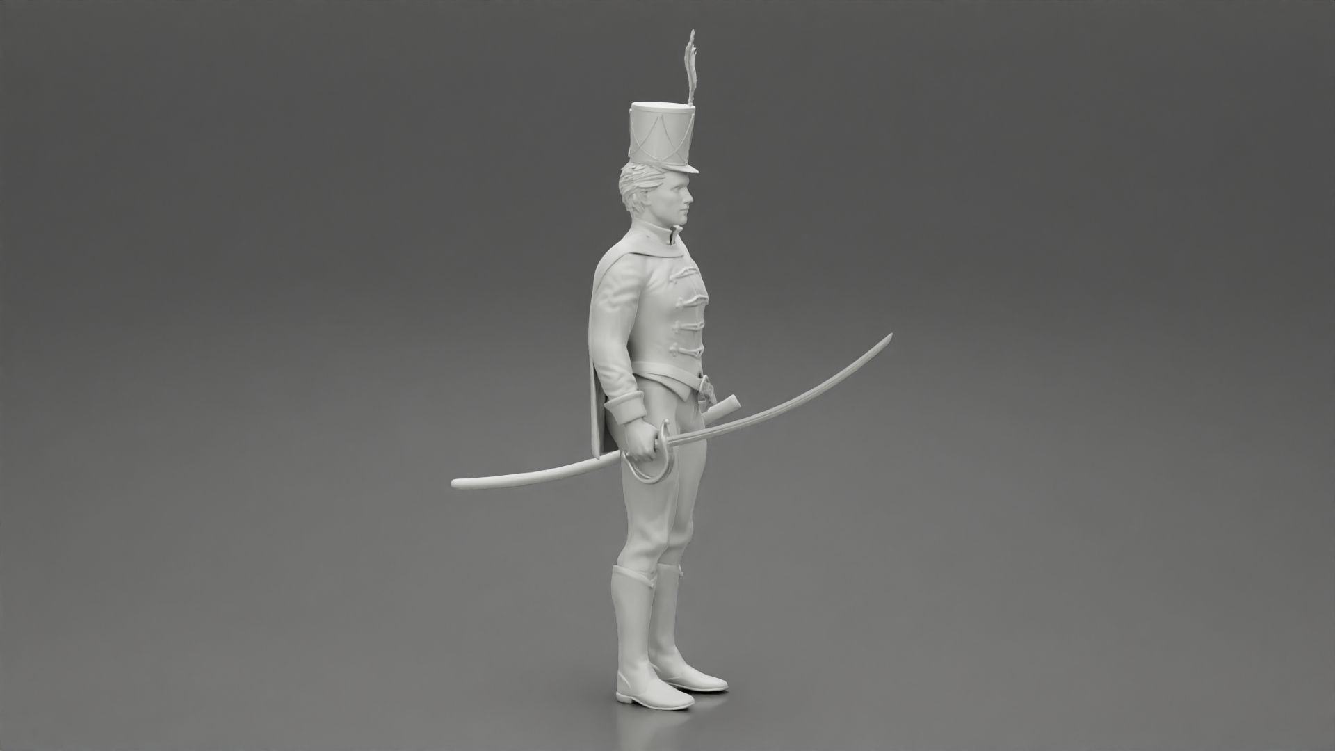 nutcracker man with and without sword 3D model 3D printable | CGTrader