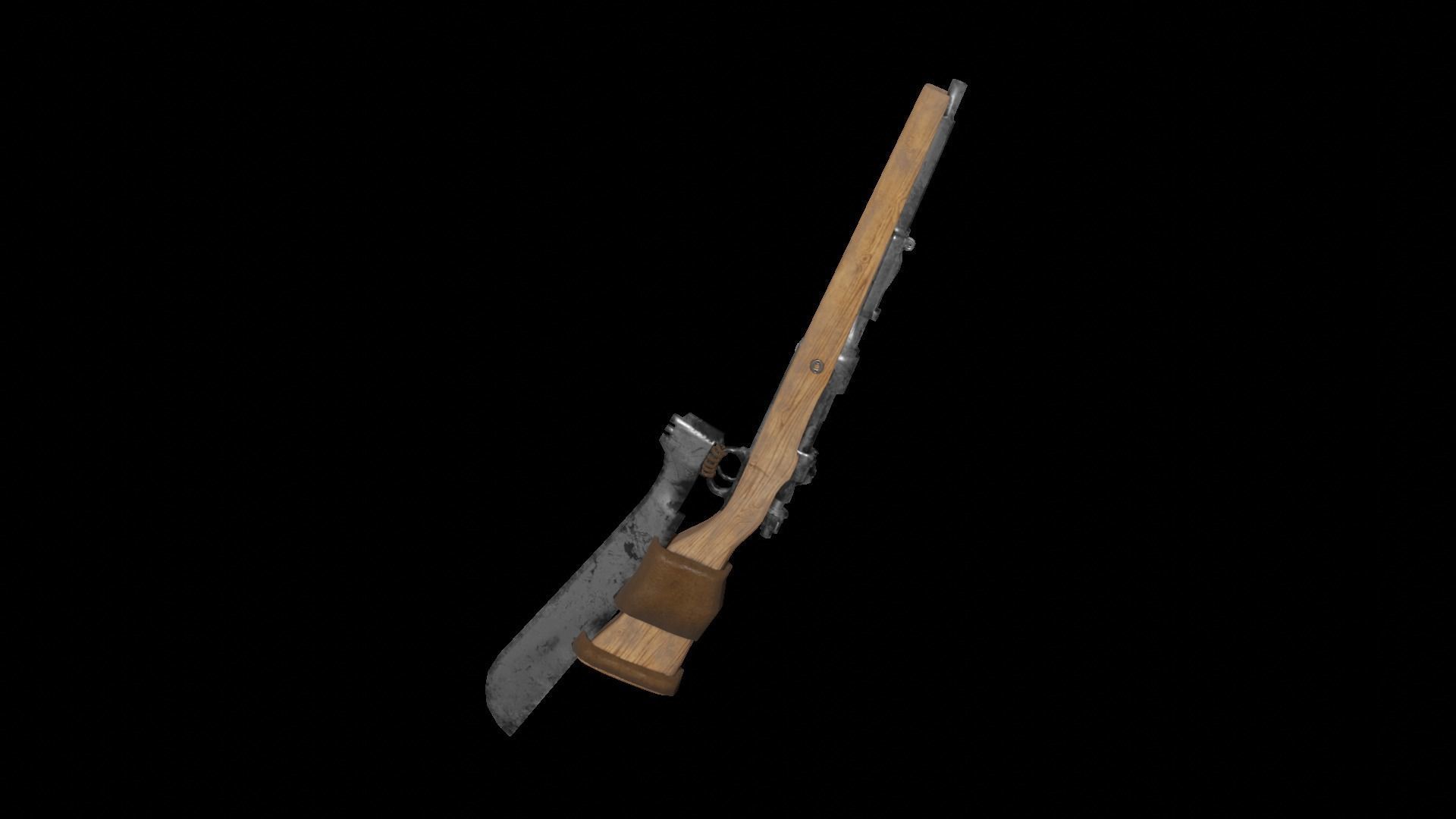 3D model Crafting Weapons 3d model VR / AR / low-poly | CGTrader