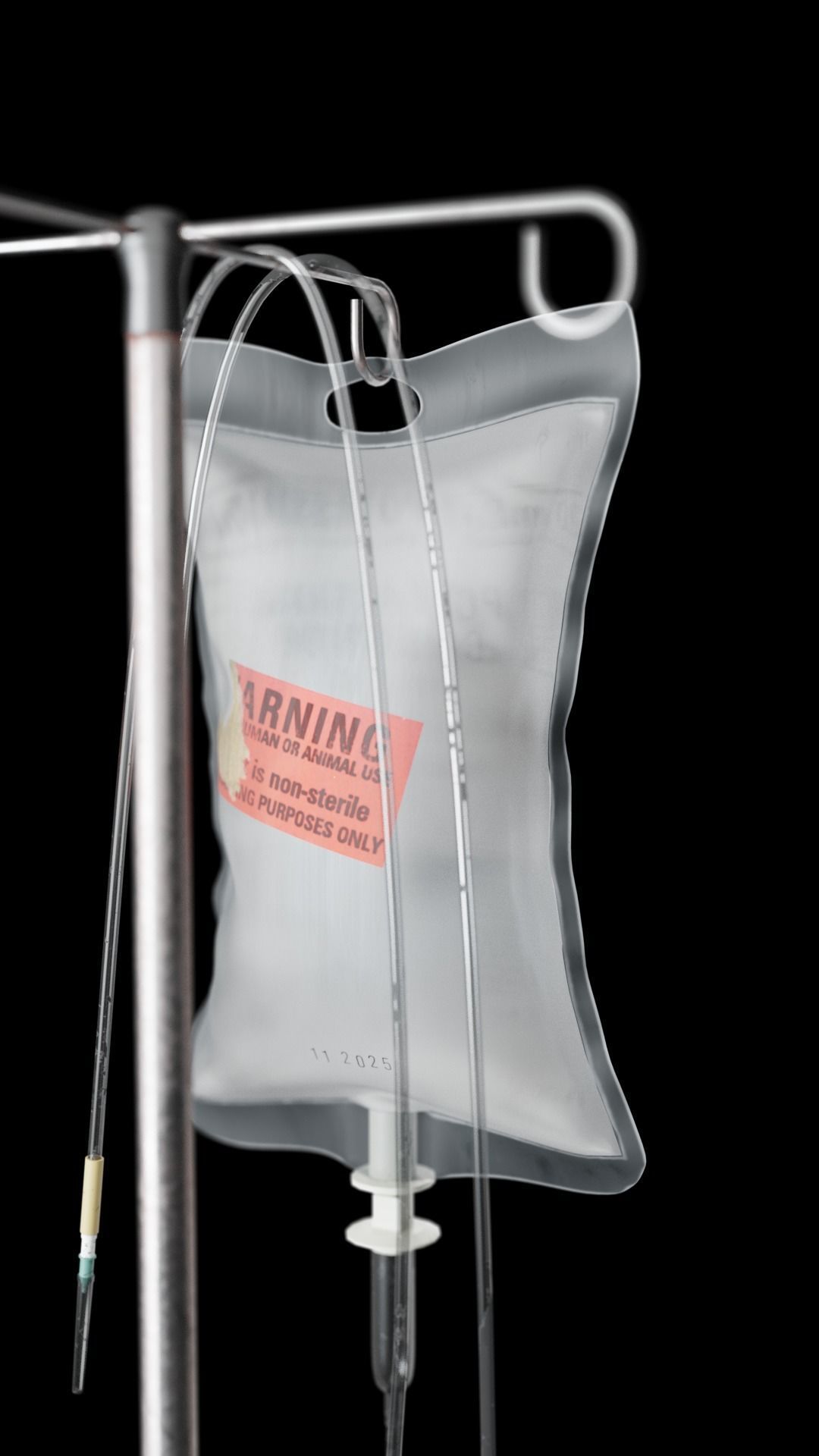 3D model Intravenous IV bag and stand VR / AR / low-poly | CGTrader