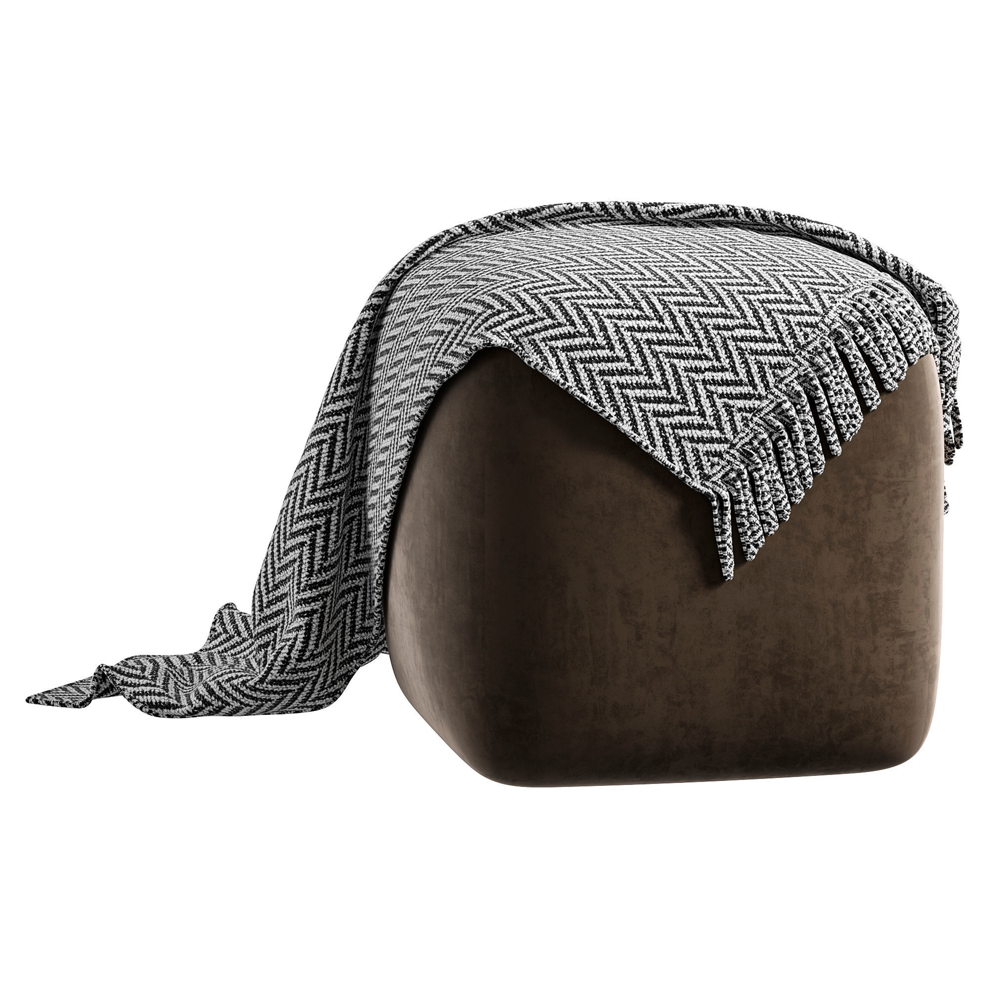 Le pouf ottaman 3D model | CGTrader