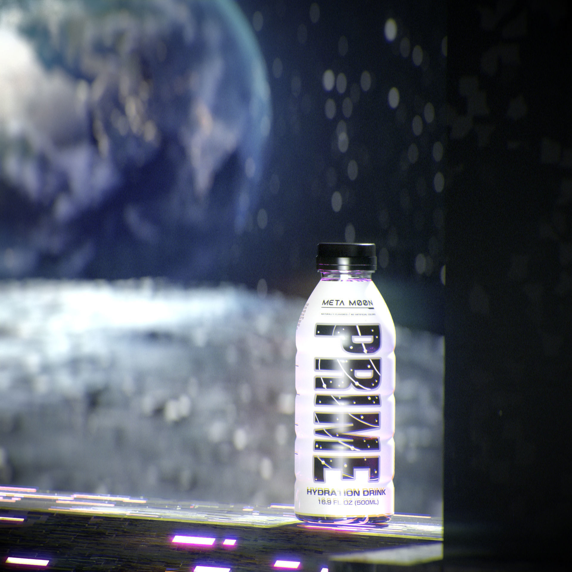 3D model Prime Hydration Bottle VR / AR / low-poly | CGTrader