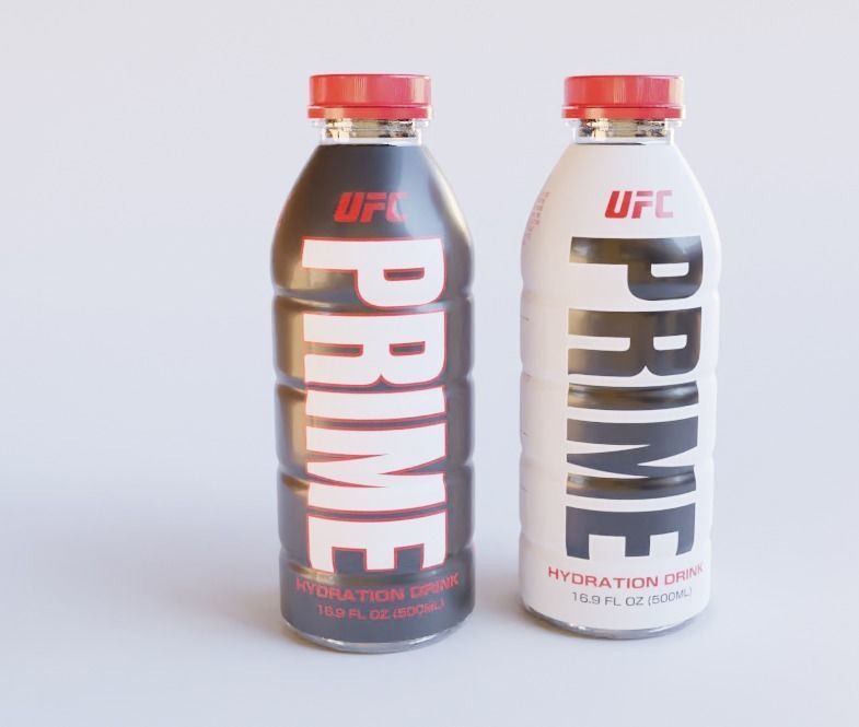 3D model Prime Hydration Bottle VR / AR / low-poly | CGTrader