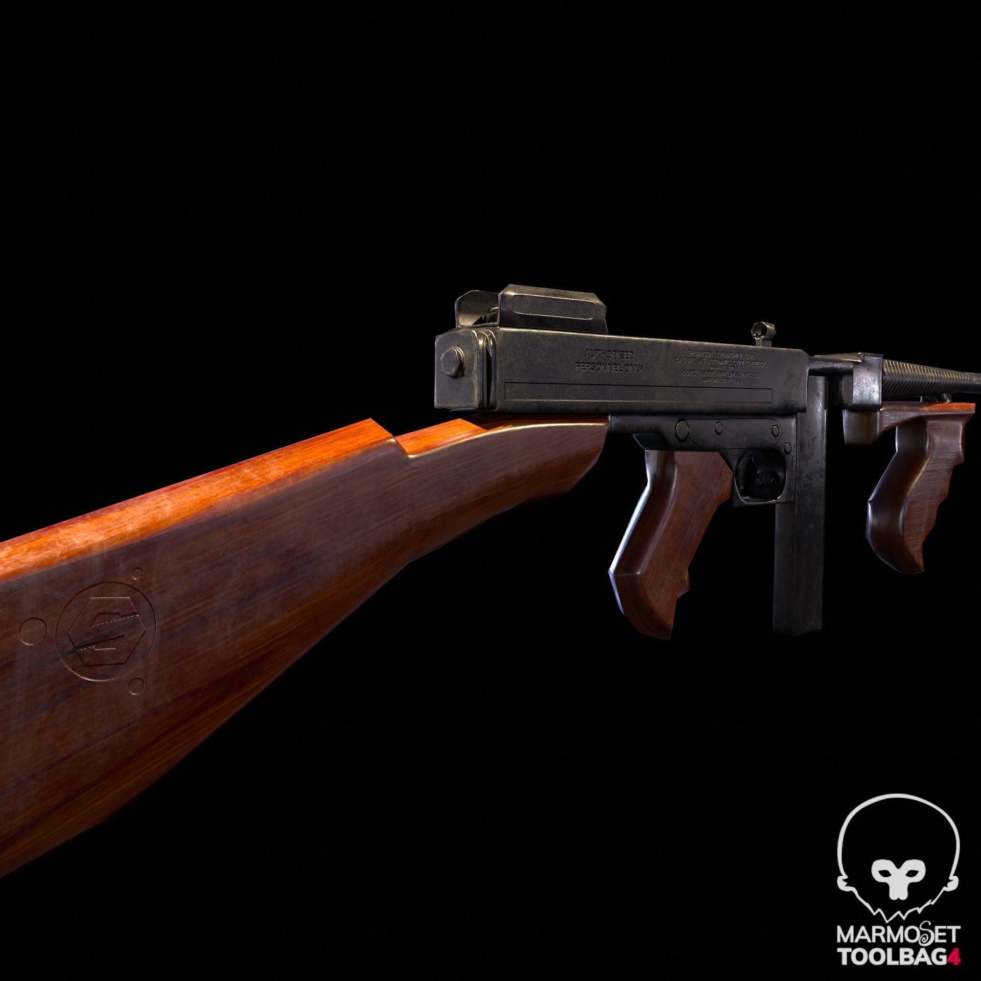 3D model Gun -vol 01 VR / AR / low-poly | CGTrader