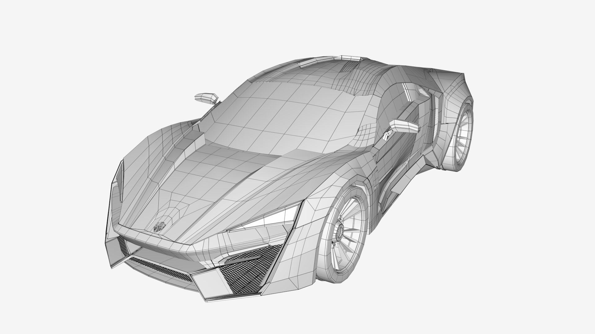 3D model Lykan HyperSport - W Motors VR / AR / low-poly | CGTrader