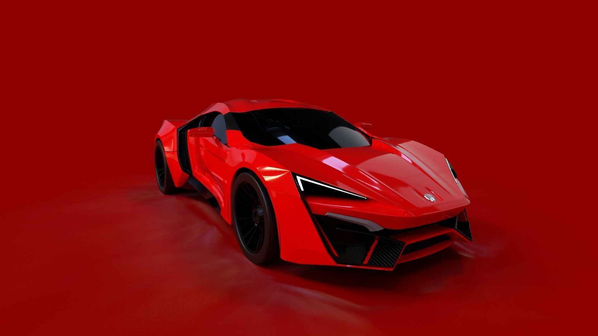 3D model Lykan HyperSport - W Motors VR / AR / low-poly | CGTrader