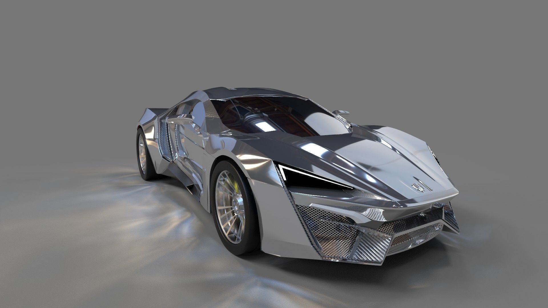 3D model Lykan HyperSport - W Motors VR / AR / low-poly | CGTrader