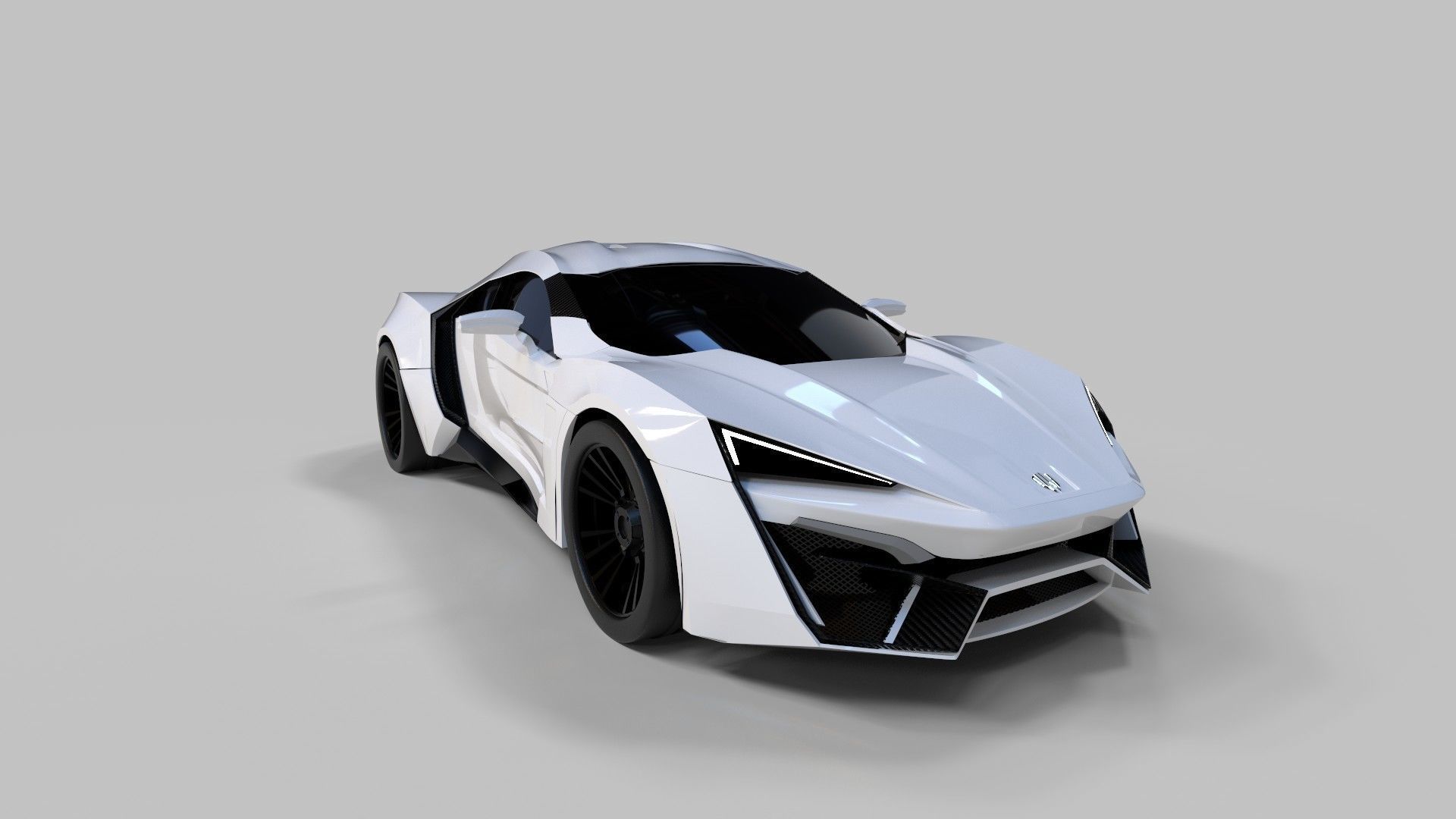 3D model Lykan HyperSport - W Motors VR / AR / low-poly | CGTrader