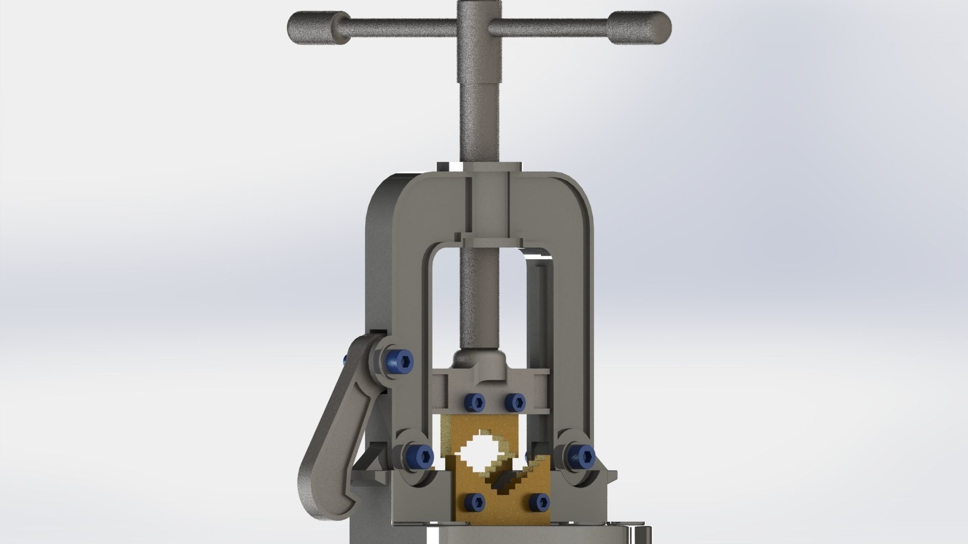 clamping mechanism 3D model | CGTrader