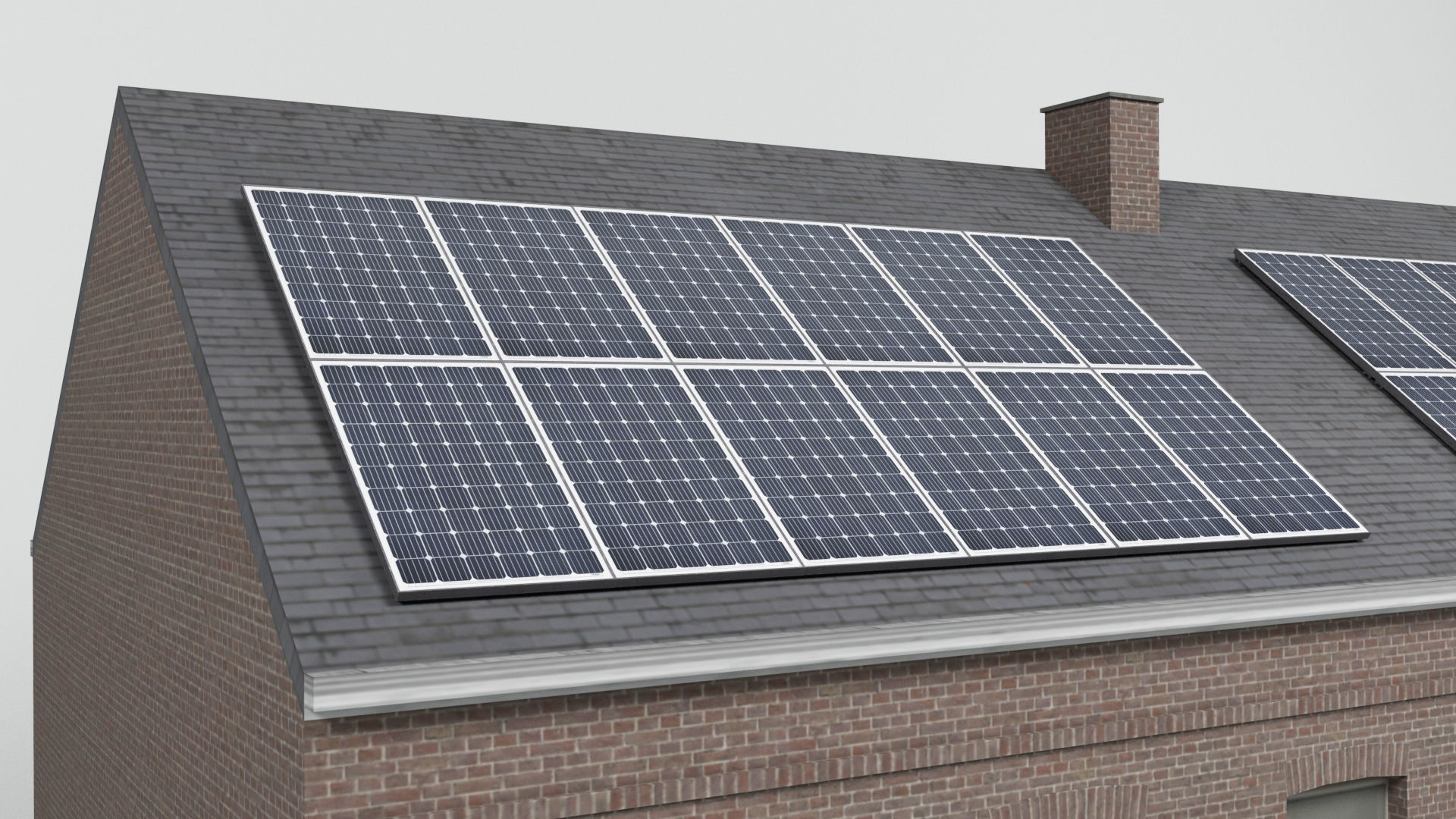 3D model Solar installation building 2 VR / AR / low-poly | CGTrader